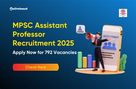 Mpsc Assistant Professor Recruitment 2025 792 Vacancies