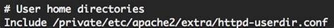 yosemite apache and php at user level softwaretester