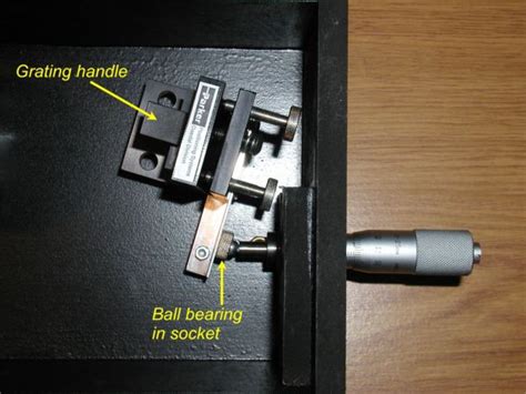 A Homemade Grating Spectrograph Details