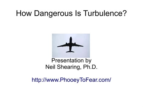 How Dangerous Is Turbulence Ppt