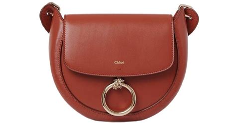 Chloé Arlène Small Cross Body Bag In White Lyst