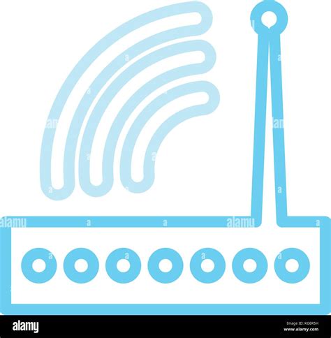 Wifi Sign Vector Illustration Stock Vector Image And Art Alamy