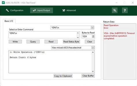 Ni Usb 485 Visa Test Panel Read Timeout Error Ni Community