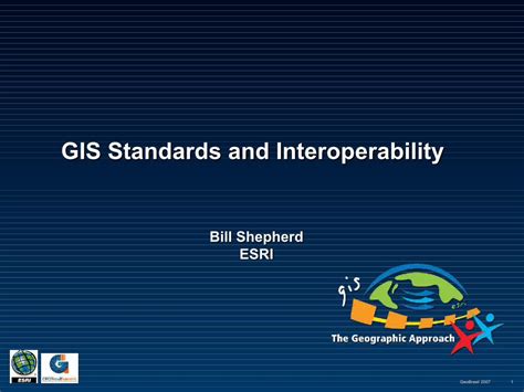 Pdf Gis Standards And Interoperability E