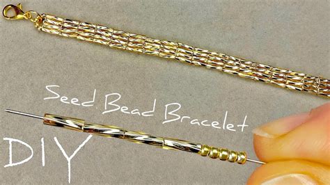 Beading Tutorials Bugle Bead Bracelet Beaded Bracelet Tutorial YouTube