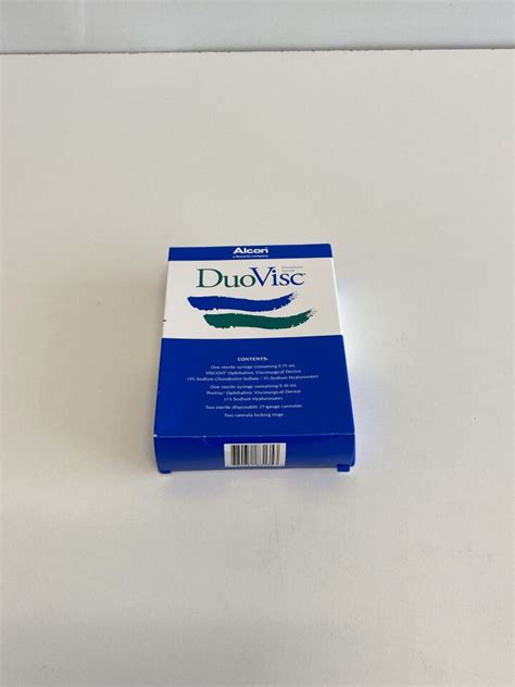 New Alcon Duovisc 029790 Exp 2024 09 J2 Duovisc Disposables General For Sale Dotmed