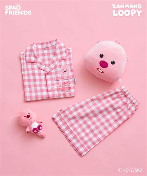 잔망루피 어른이들의 군싹 루피 잠옷light Pinkspppd25u03