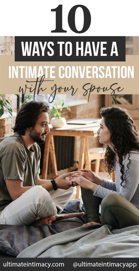 10 Ways To Have An Intimate Conversation With Your Spouse