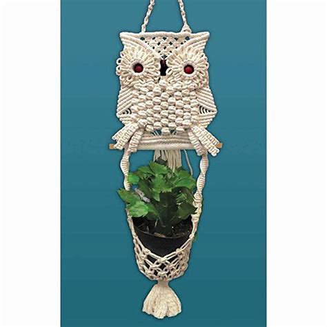 Diy Macrame Owl Planter Kit