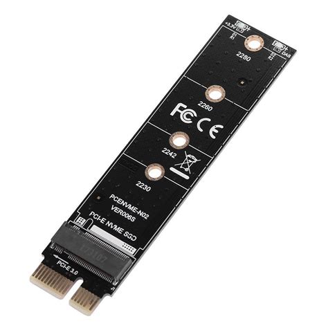 Prettygood7 Nvme Adapterkarte M2 Auf Pci E30 1x Verlängerung M Key