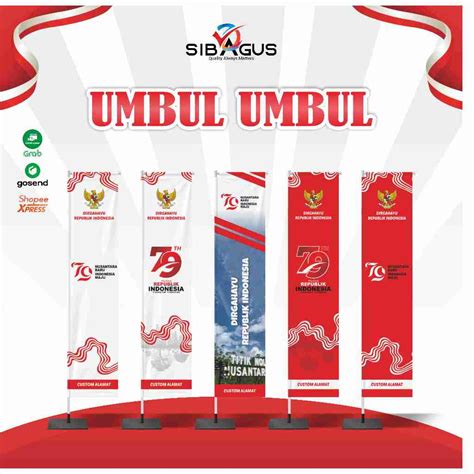 Jual Umbul Umbul Merah Putih Agustus Bendera Umbul Umbul Agustus Agustusan Shopee