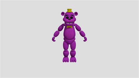 Splinks Purple Freddy Fnafsfm1 Download Free 3d Model By Kamdezbroz [27a1908] Sketchfab