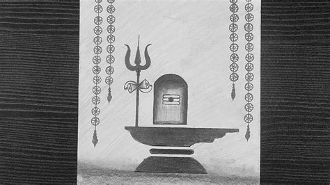 Pencil Drawing Of Lord Shiva Shiva Drawing God Lingam Lord Easy The