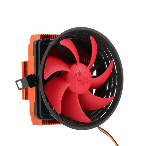Pccooler Cpu Cooler 3pin Mini Cpu Cooler Heatsink Fan Cooling With 80mm