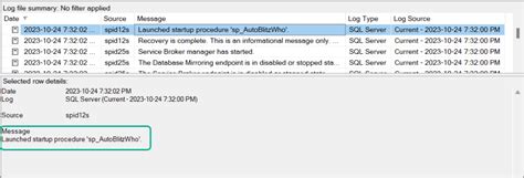 Using SQL Server Startup Procedures To Automate Sp BlitzWho VladDBA