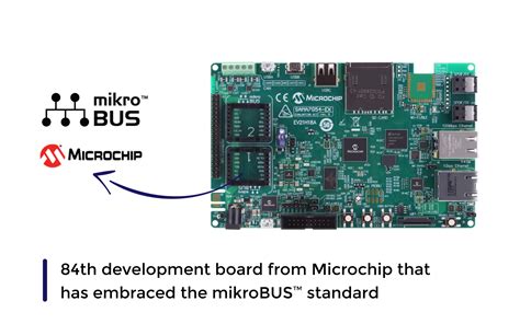 SAMA G Evaluation Kit From Microchip Has Embraced The MikroBUS Standard