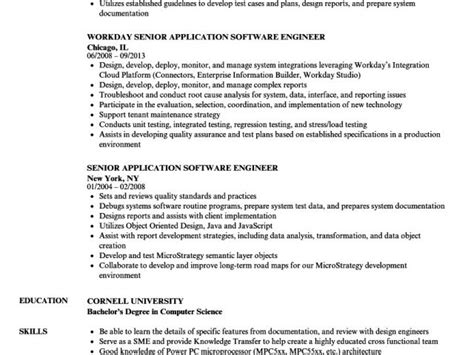 Java Microservices Sample Resume Senior Application Software Engineer
