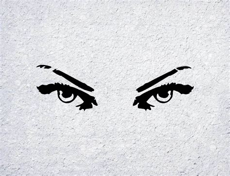 Instant Download Lady Eyes Png Svg Svg Cutting File And Printable