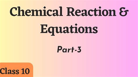Combination And Decomposition Class 10sub Sciencechapter 1part 3