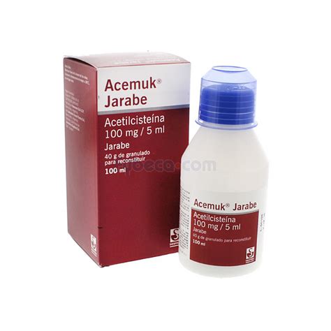 Acemuk 100 Mg 5 Ml Jarabe Fybeca