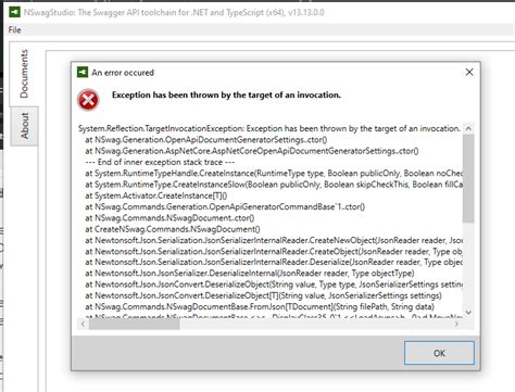 Nswagstudio Crashing On Load Issue Ricosuter Nswag