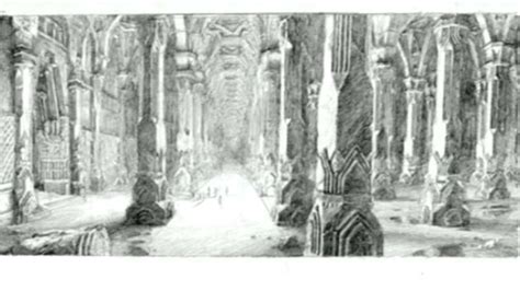 Lotr Dwarf Architecture Fantasy Aesthetic Middle Earth Art Castle