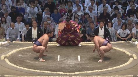 Nhk大相撲（公式） On Twitter 【大関昇進をめざす3関脇 豊昇龍は！】 豊昇龍 － 翔猿 大相撲名古屋場所 初日 十両