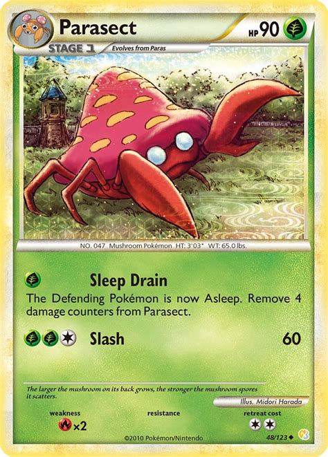 Parasect 27147 Aquapolis Pokemonkaartnl