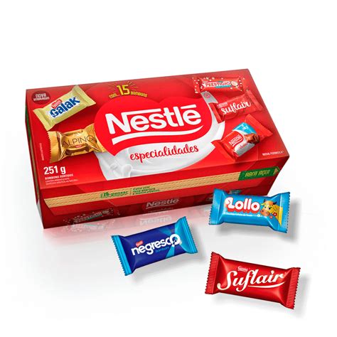 Kit Com 30 Caixas Bombom Nestlé 251g Supernova