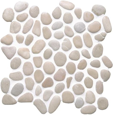 Beige Hawaii Pebble Mosaic Tiles Luxury Tiles Uk