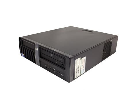 Refurbished HP Compaq Dx7500 SFF Desktop Core 2 Duo 3 06GHz 4 GB DDR2 RAM 320 GB HD DVD RW Wifi