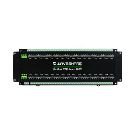 Modbus Rtu 32 Ch Relay Module Rs485 Interface With Multiple Isolation Protection Circuits