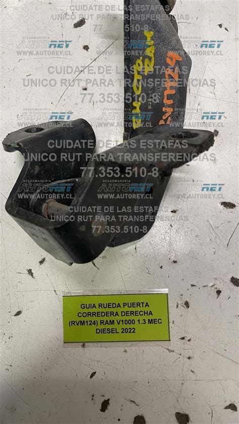 Guia Rueda Puerta Corredera Derecha Rvm124 Ram V1000 13 Mec Diesel