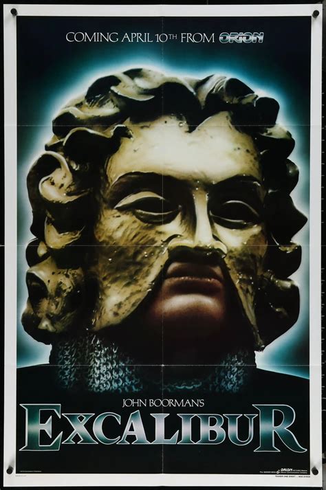 Excalibur Movie Poster 1981 1 Sheet 27x41