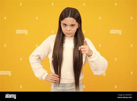 Teen Girl Pointing Finger At Camera Point Index Finger Camera On You