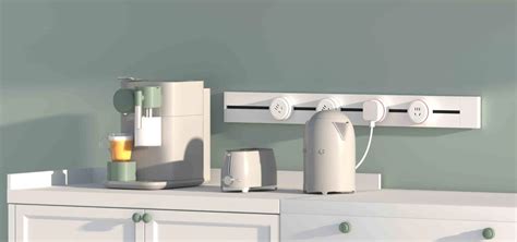 Surface Mounted Track Socket 8000w Power Adaptor Track Electrical Power Socket Electrical Track