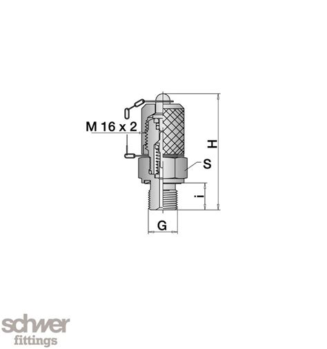 Pressure Test Point Connector Schwer Fittings