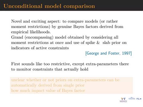 A Discussion Of Chib Shin And Simoni 2017 8 Bayesian Moment Models Ppt