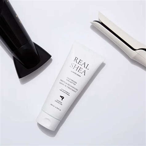 Крем термозащитный для волос с маслом ши Real Shea Protein Recharging ...