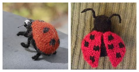 6 Amigurumi Ladybug Free Knitting Pattern Page 2 Of 2