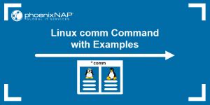 Linux Comm Command With Examples Phoenixnap Kb