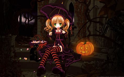 🔥 74 Anime Halloween Wallpapers Wallpapersafari