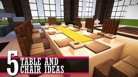 Table Ideas In Minecraft At Willard Madrigal Blog