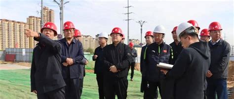 杨扬一行调研市供热公司科创新城中继能源站及配套管网建设工作 项目
