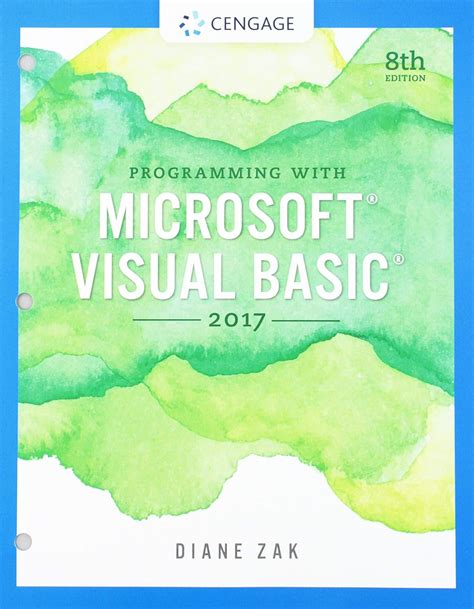 Programming With Microsoft Visual Basic Mindtap Programming