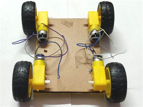 Robot Platform Chassis With Dual Shaft BO Motor Technical Hut