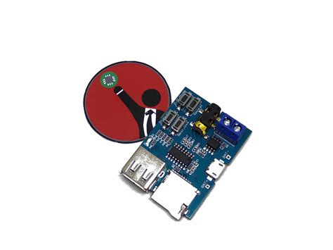 Módulo Reproductor Mp3 Con Lector Micro Sd y Usb MakersChile