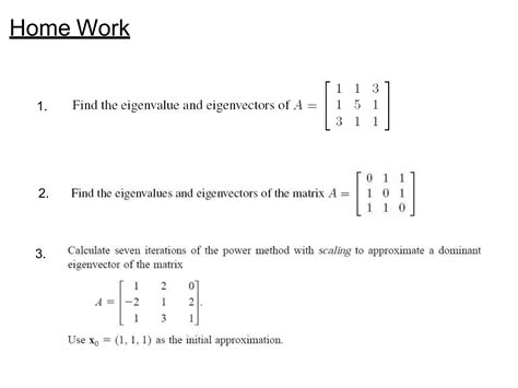 Eigen Value And Eigen Vector Pptx
