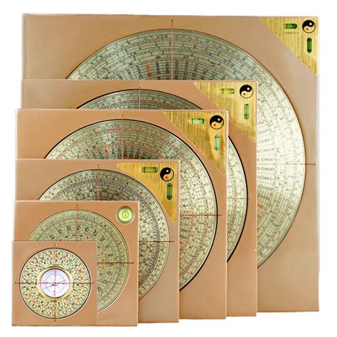 Fengshui Compass Ornament Brass Luopangeomancy Tool Triple Harmony