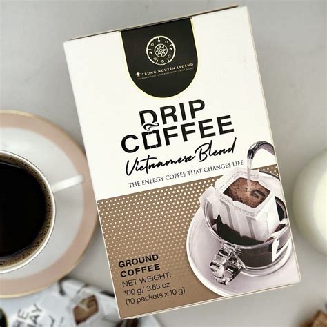 Вьетнамский молотый кофе в дрип пакетах Trung Nguyen Vietnam Blend